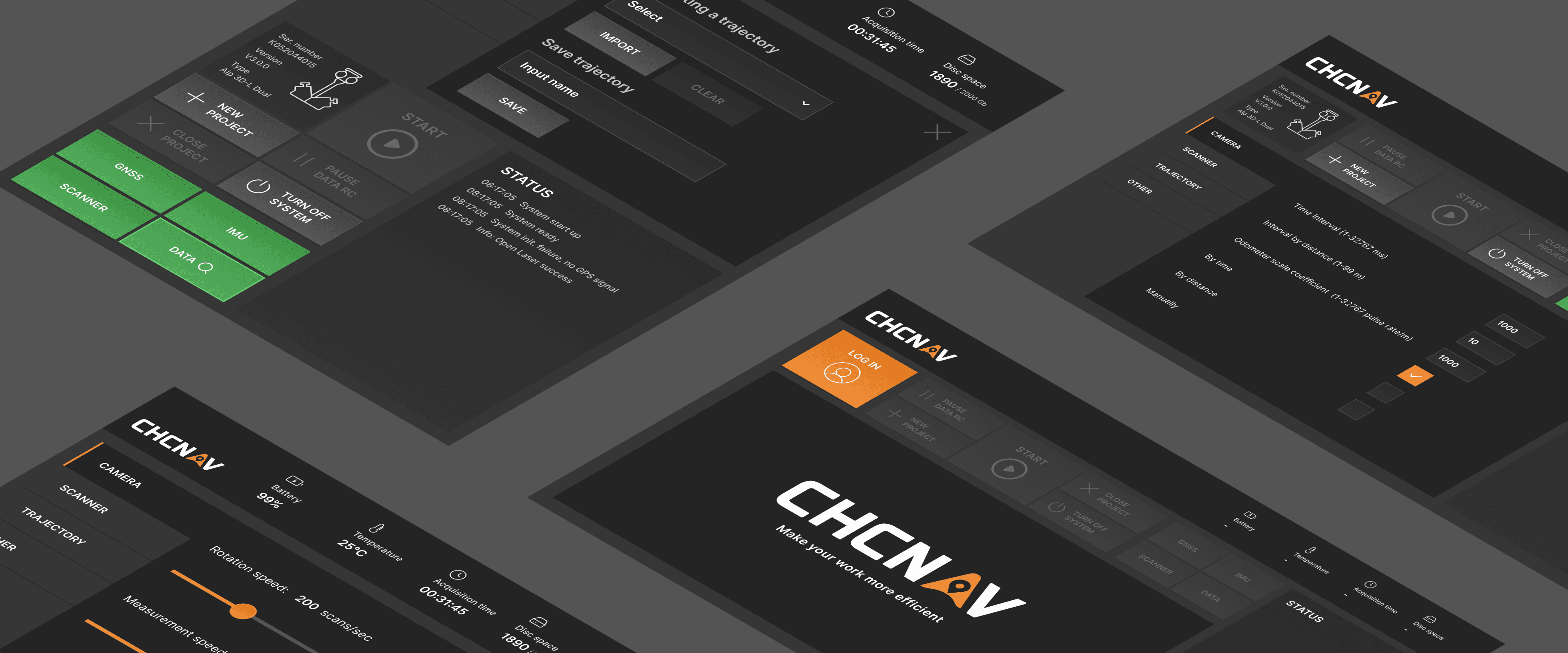 Web App for surveying equipment management